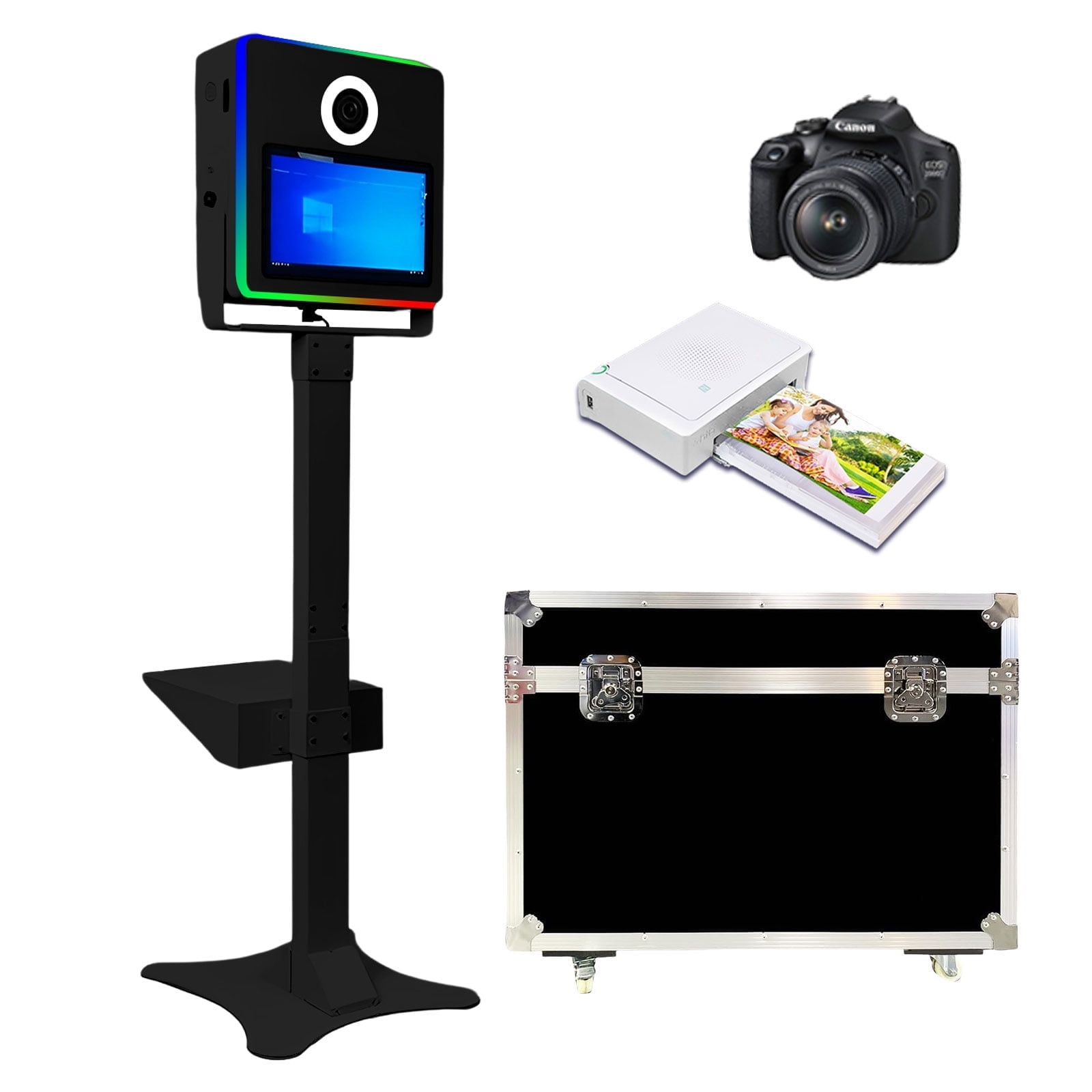 Portable 15.6 Inch DSLR Photo Booth, Photography Starter, Touch Screen ...