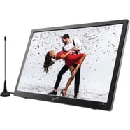 "Tyler 16"" Rechargeable Portable TV LCD Monitor, Small with Built-In ...