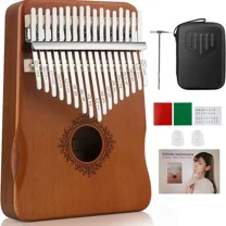 8 Key Kalimba Exquisite Finger Thumb Piano Marimba Musical Good ...