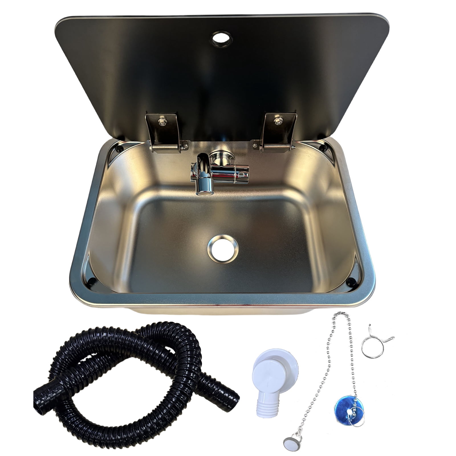 Portable 17Inch Stainless Steel Campers Hotel Kitchen Sink with ...