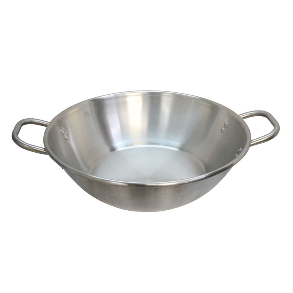 Portable 19" Cazo LARGE FLat Cooking Pot Pan Wok Caso Carnitas Gas ...