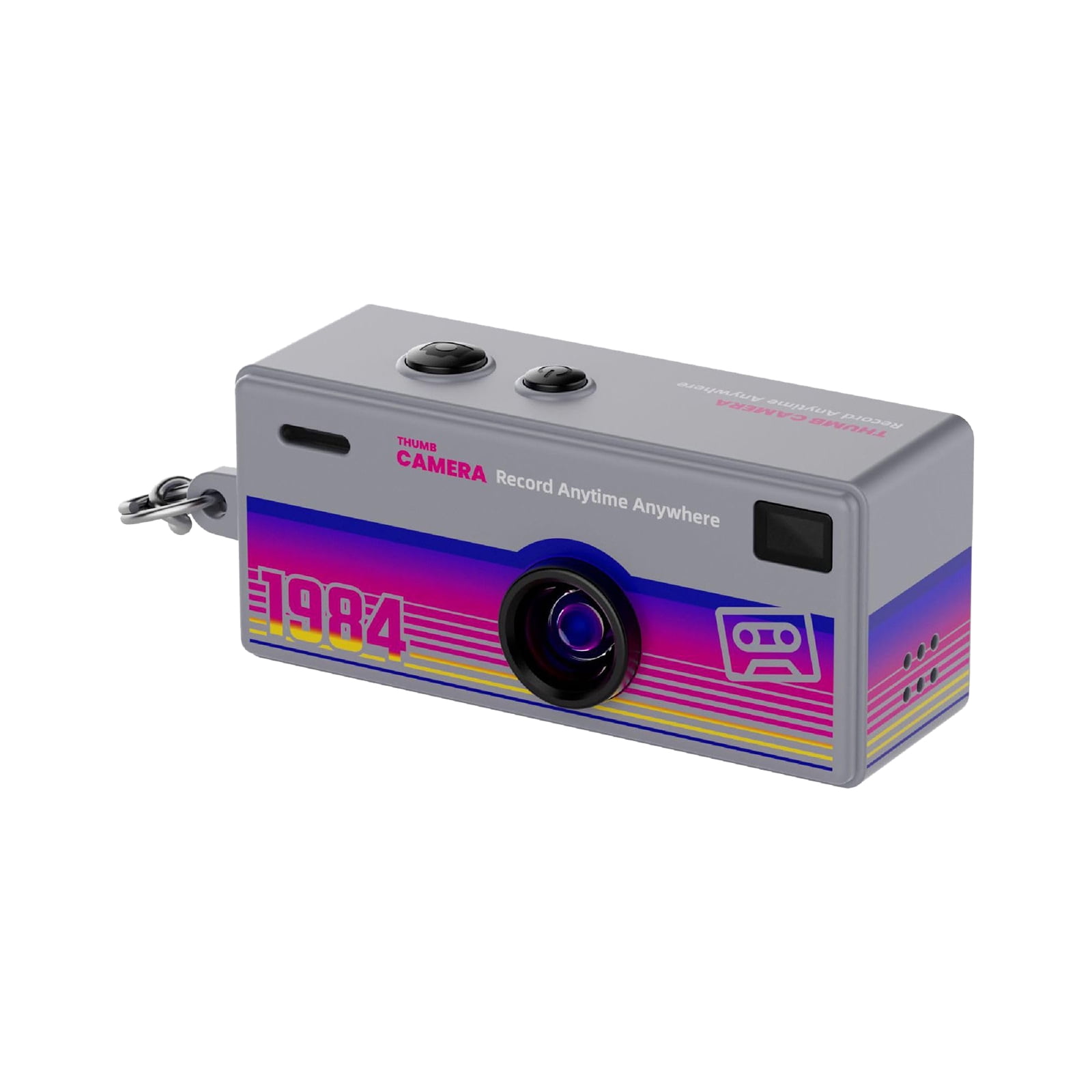 Portable 1984 Camera Keychain: This Retro Mini Thumb Camera is a ...