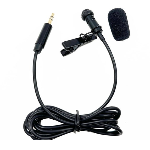 Portable 2.5mm Shielded Cable Microphone Lavalier Microphone ...