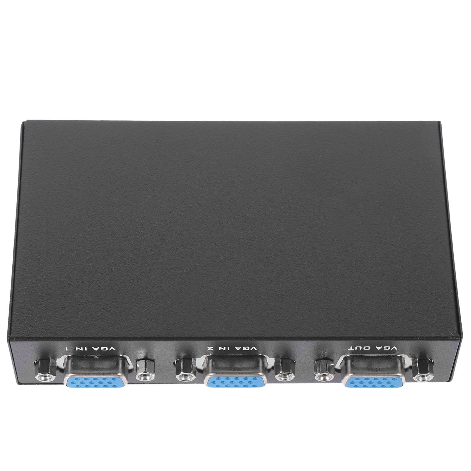Portable 2 In 1 Out 2-Port VGA Box Splitter for PC /DVD Player /TV /LCD ...