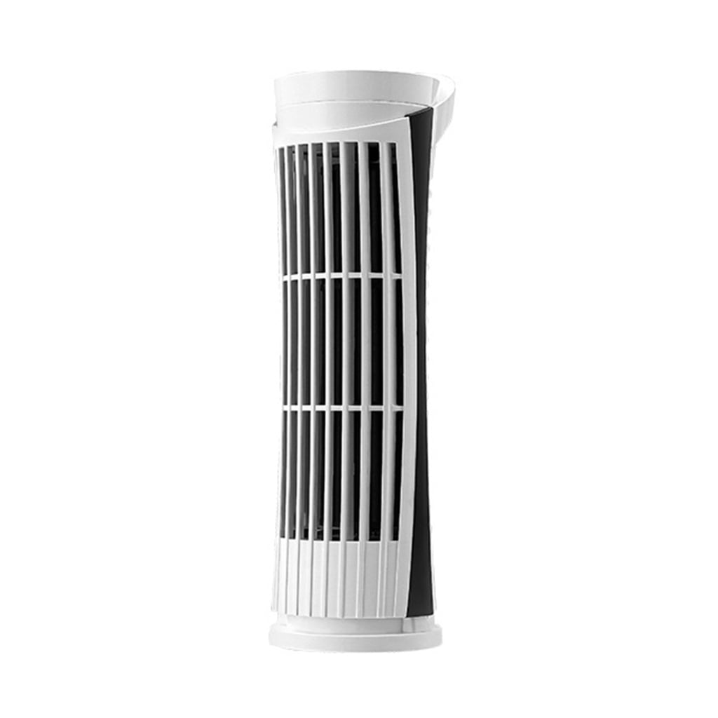 Portable 2 Speed USB Desk Fan with LED Light Bladeless Safe and Quiet ...