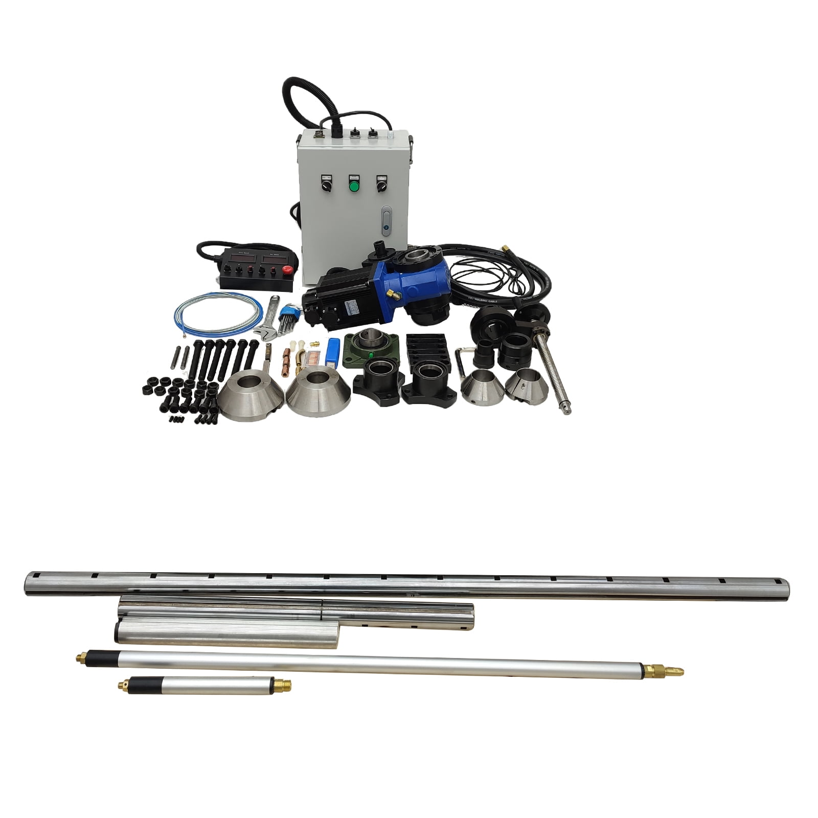 Portable 2 in1 Line Boring and Welding Machine Hole Drilling Connecting ...