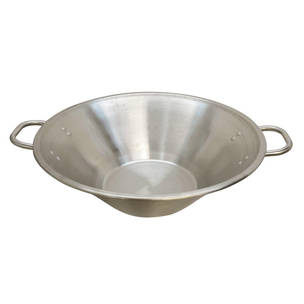 Portable 22" Cazo LARGE Flat 8" Deep Cooking Pot Pan Tall Wok Caso ...