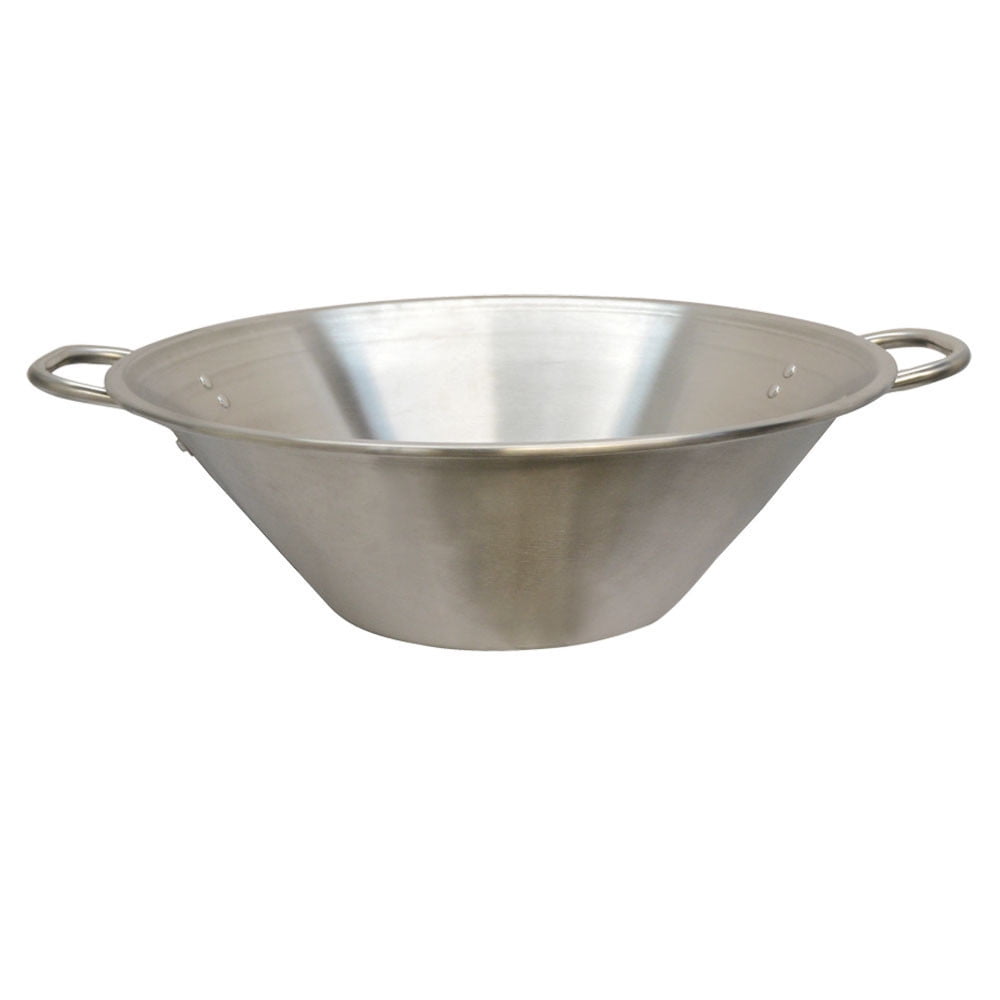 Portable 22" Cazo LARGE Flat 8" Deep Cooking Pot Pan Tall Wok Caso ...