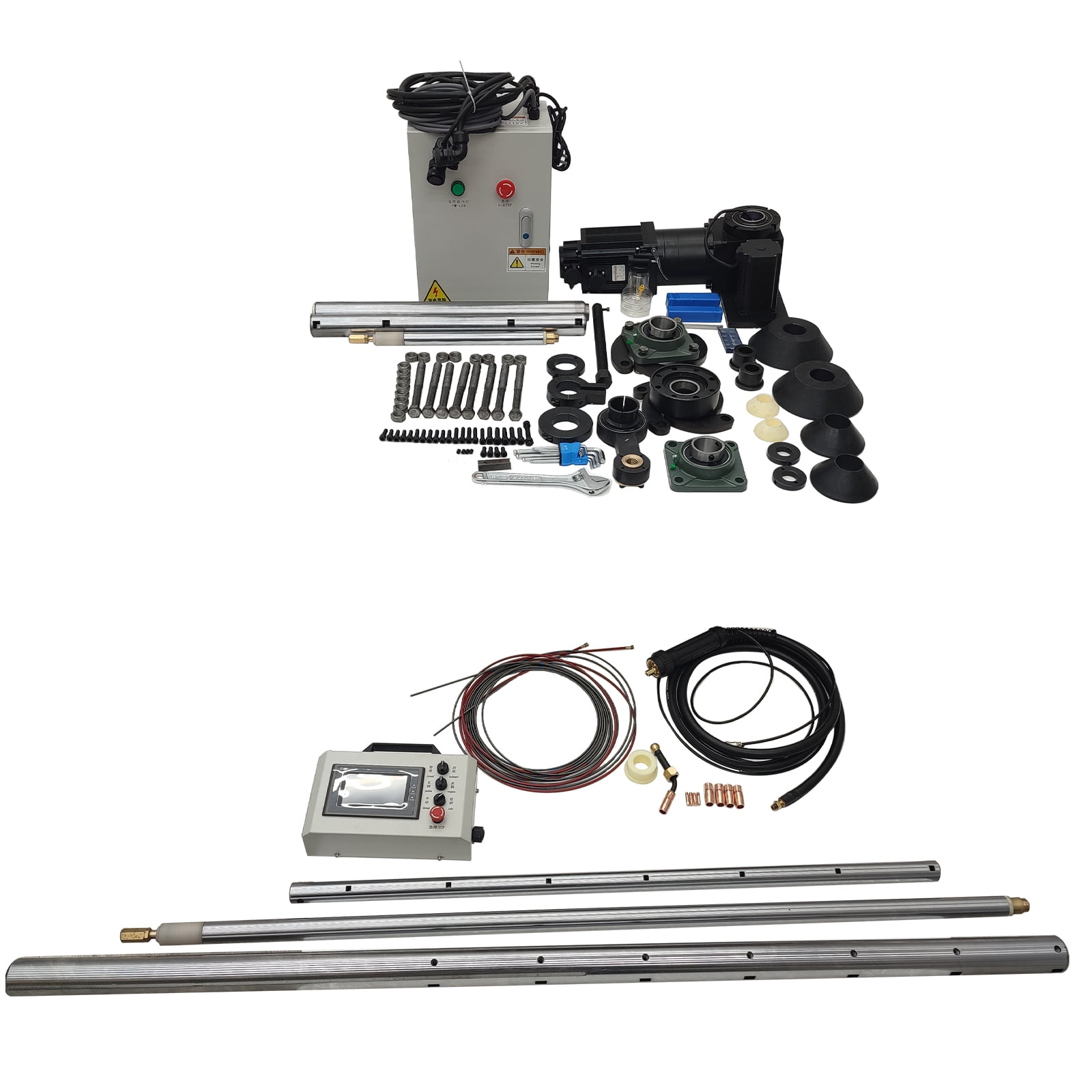 Portable 2in1 Line Boring and Overlay Welding Machine Digital Display ...