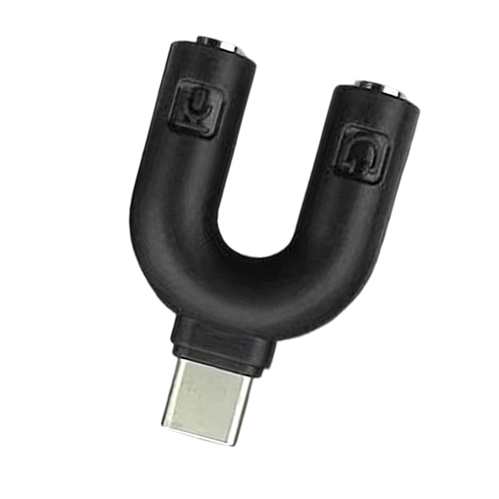 Portable 3.5mm Headsets Adapter Sensitivity Type C to 3.5mm Headphones ...