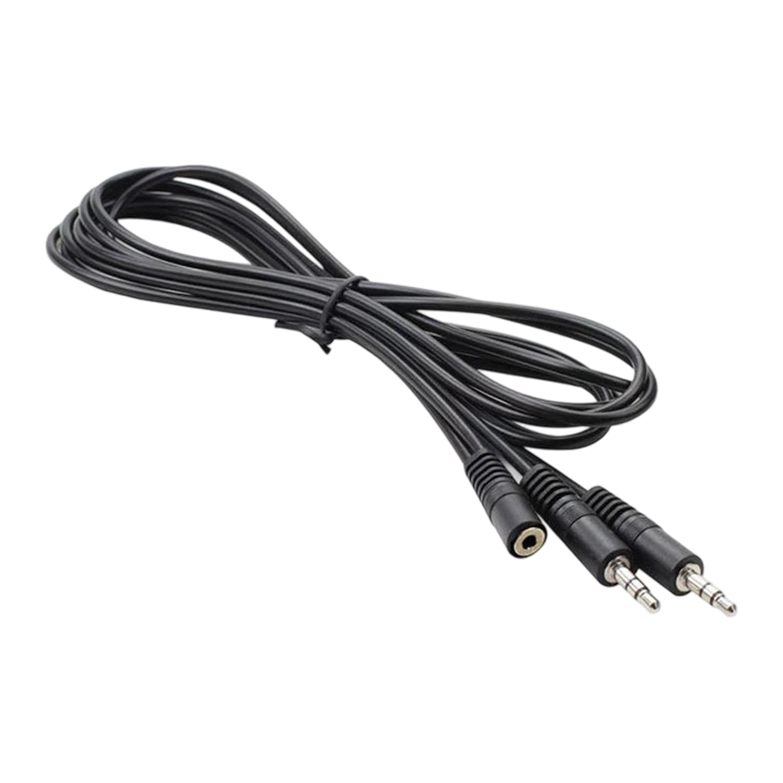 Portable 3.5mm Y Splitter: Female to 2-Male Cable for Simultaneous ...