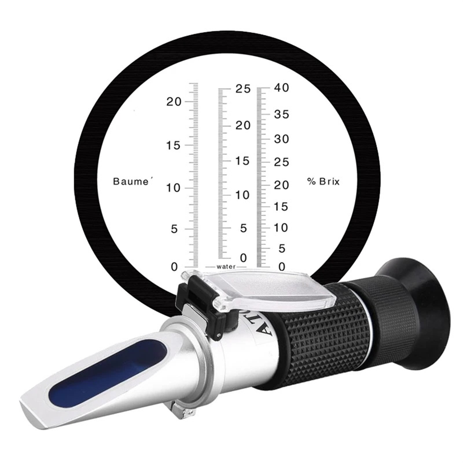 Portable 3 In 1 Hand Held Grape & Alcohol Wine Refractometer (Brix ...