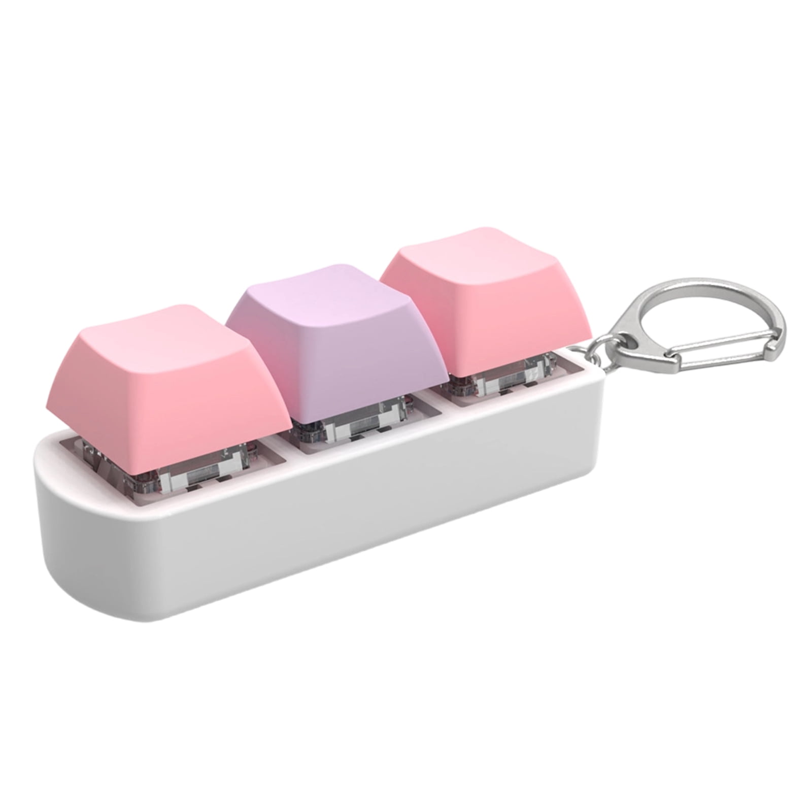 Portable 3 Key Blue Switches Keyboards Tester Keychains Attachment for ...