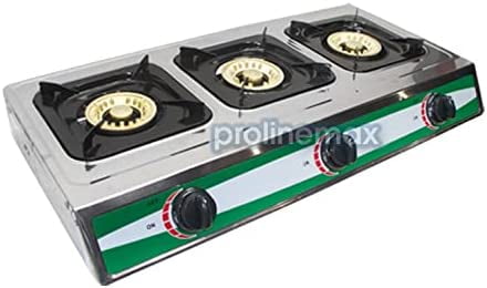 Portable 3 Triple Burners Stove Range Grill Propane Gas BBQ - Walmart.com