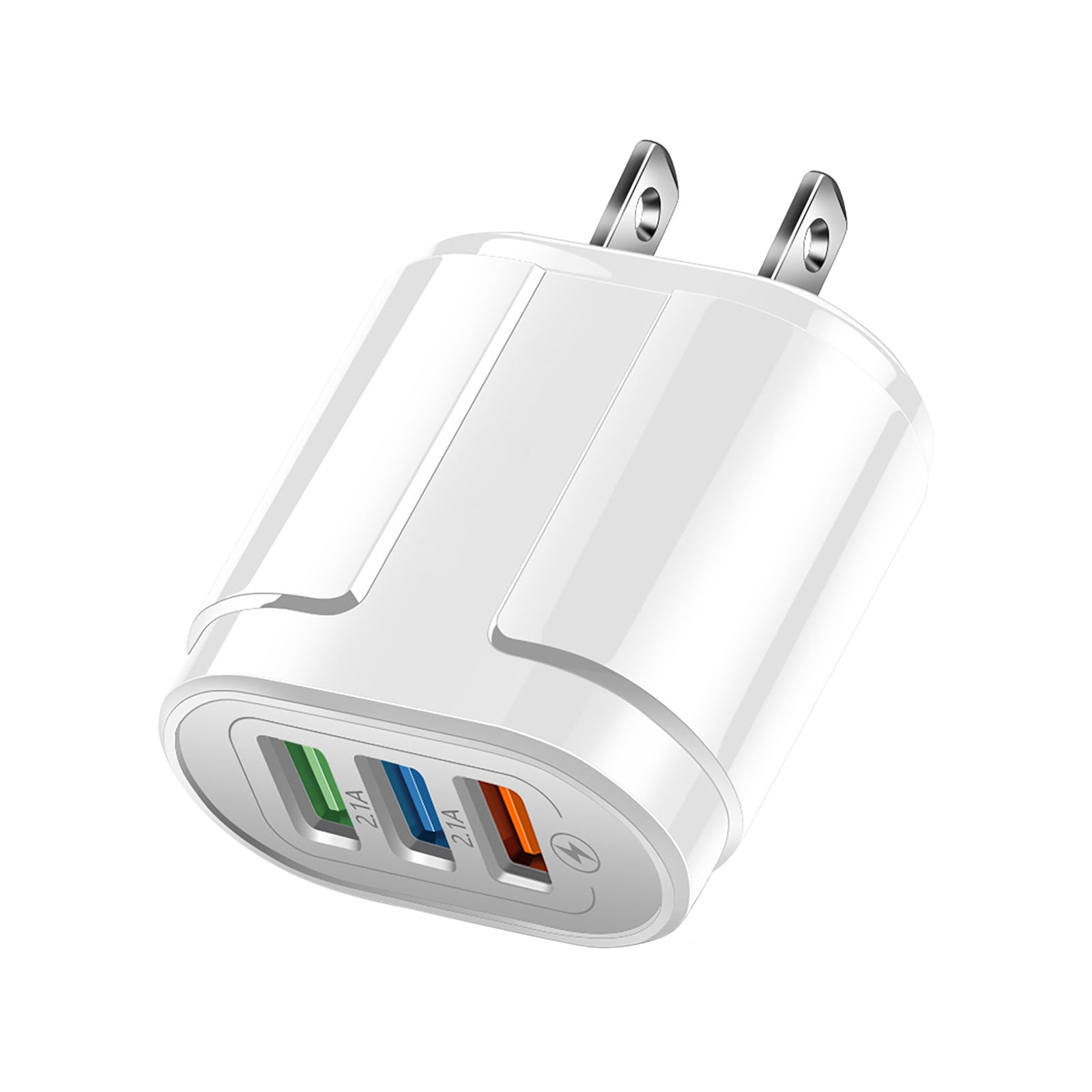 Portable 3-port USB Charging Head with Macaron Colors and High-quality ...