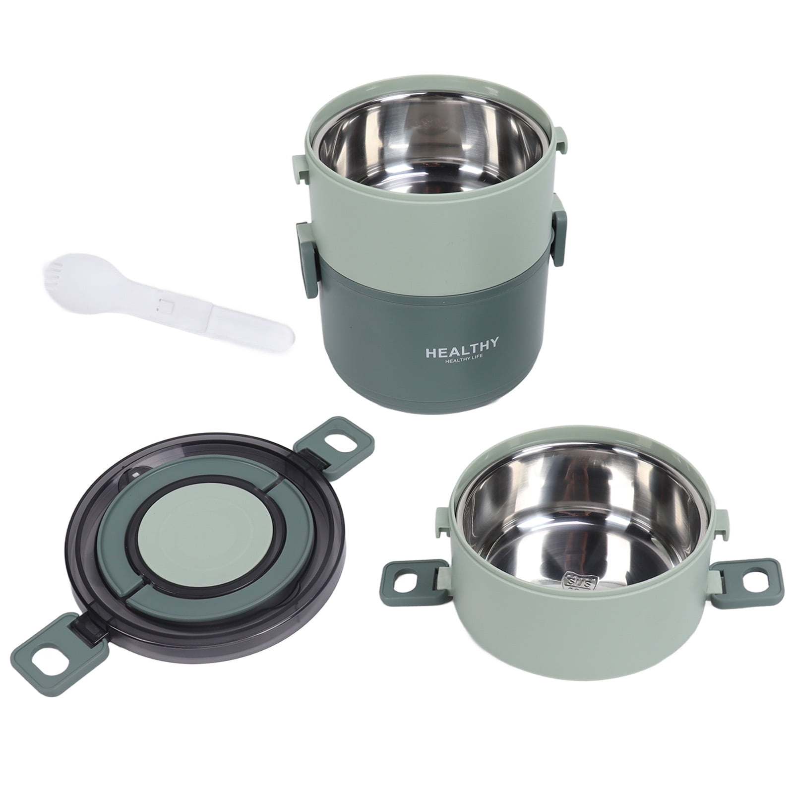 Portable 304 Stainless Steel Insulated Bento Box ,Thermal Lunch Box ...