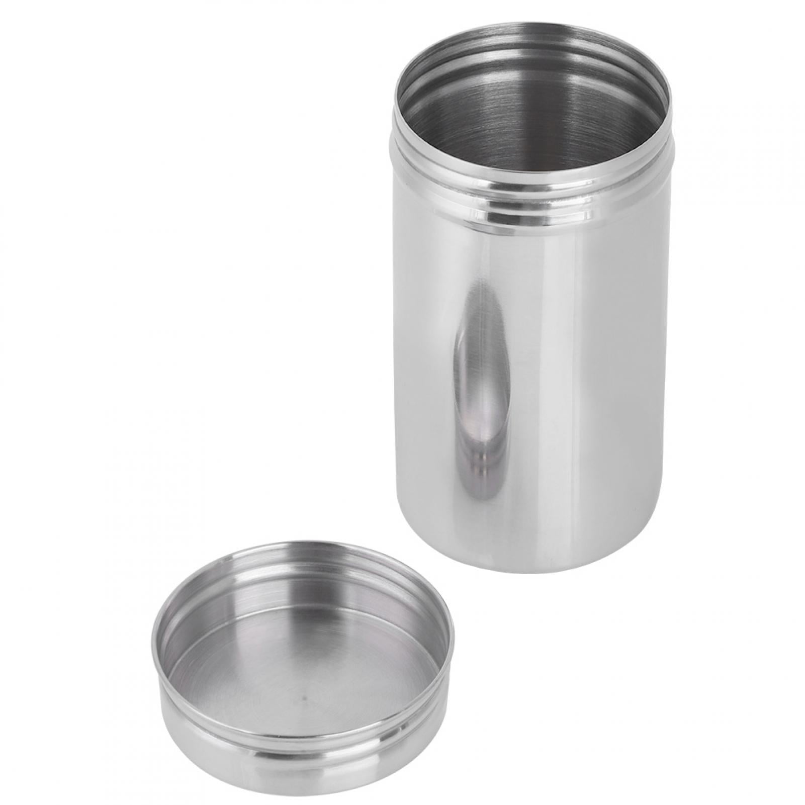 Portable 304 Stainless Steel Sealed Food Storage Jar Tea Coffee Beans ...