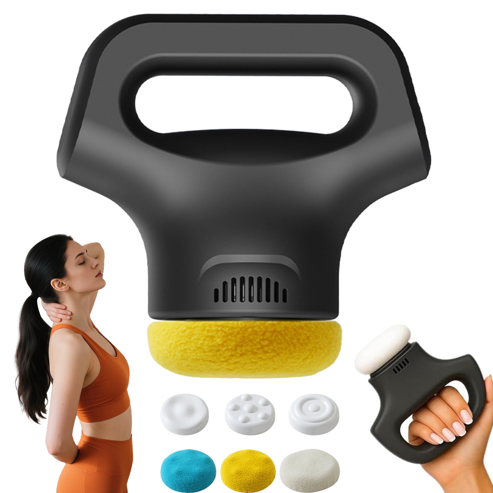 Portable 3D Rotating Vibration Massager – Deep Tissue Fat Reduction ...