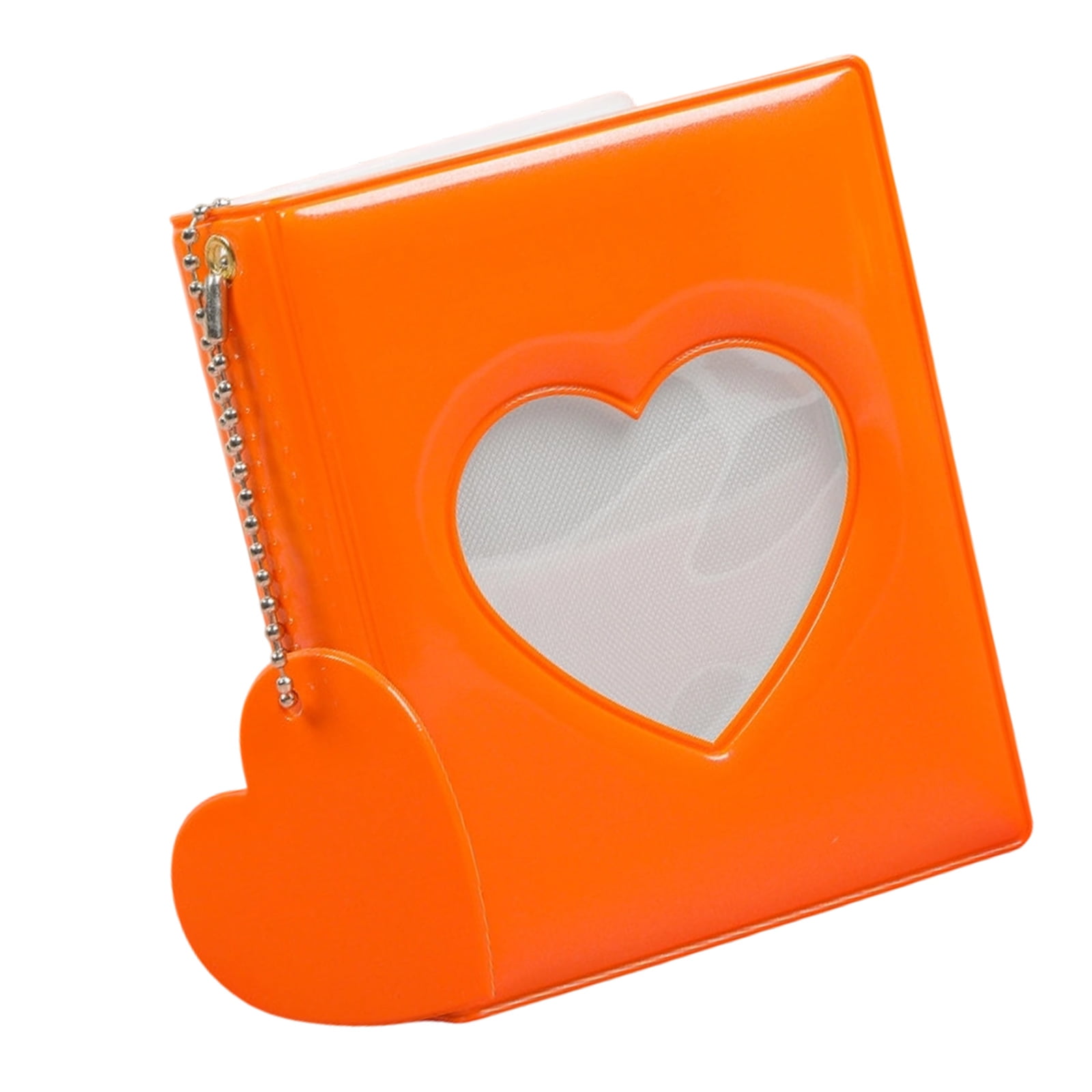 Portable 3Inch Photocard Album Heart Cutout Design Photo Holders with ...
