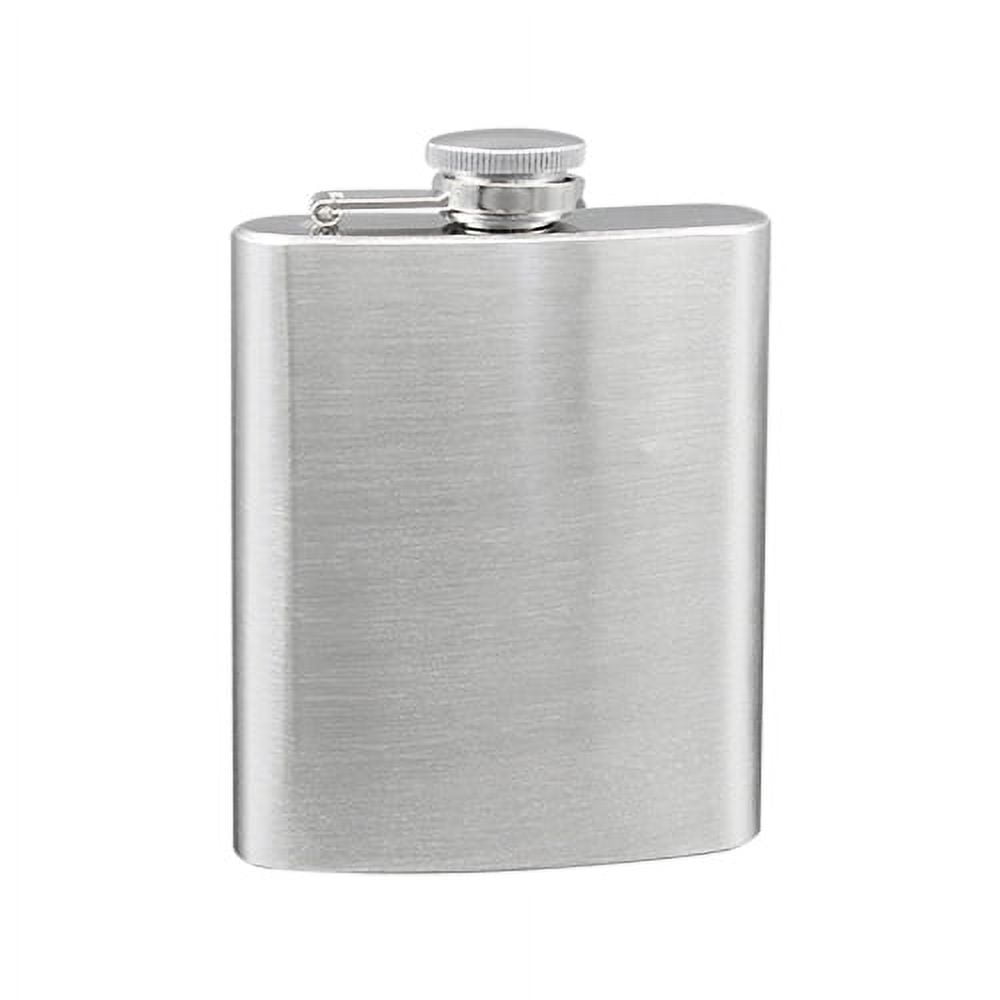 Portable 4 5 6 7 8 10 Oz Stainless Steel Hip Liquor Whiskey Alcohol ...