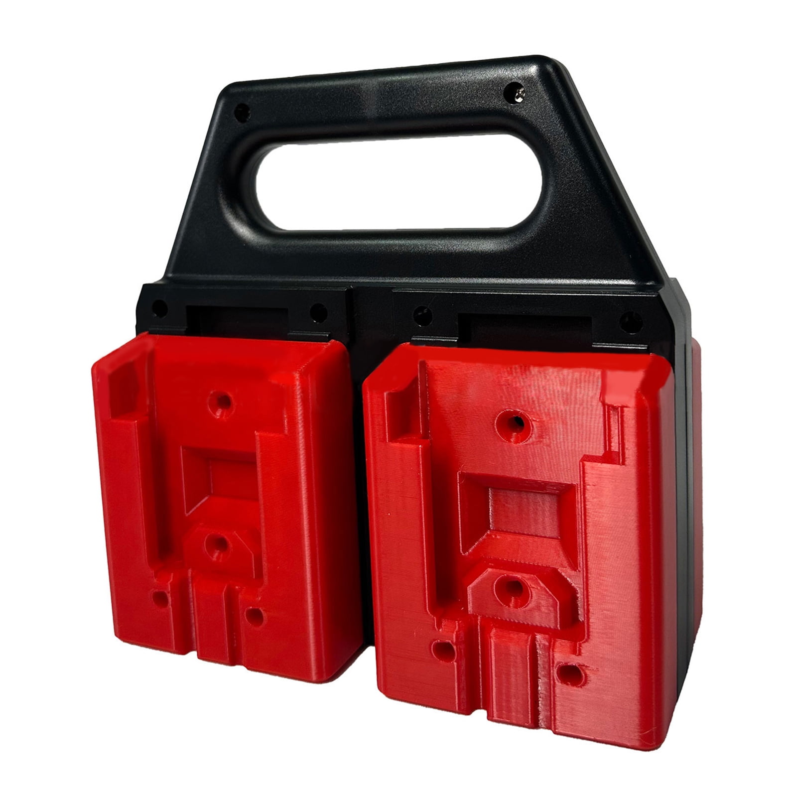 Portable 4 Bay Tool Storage Stand Heavy Duty ABS Mounting Rack for 18V ...
