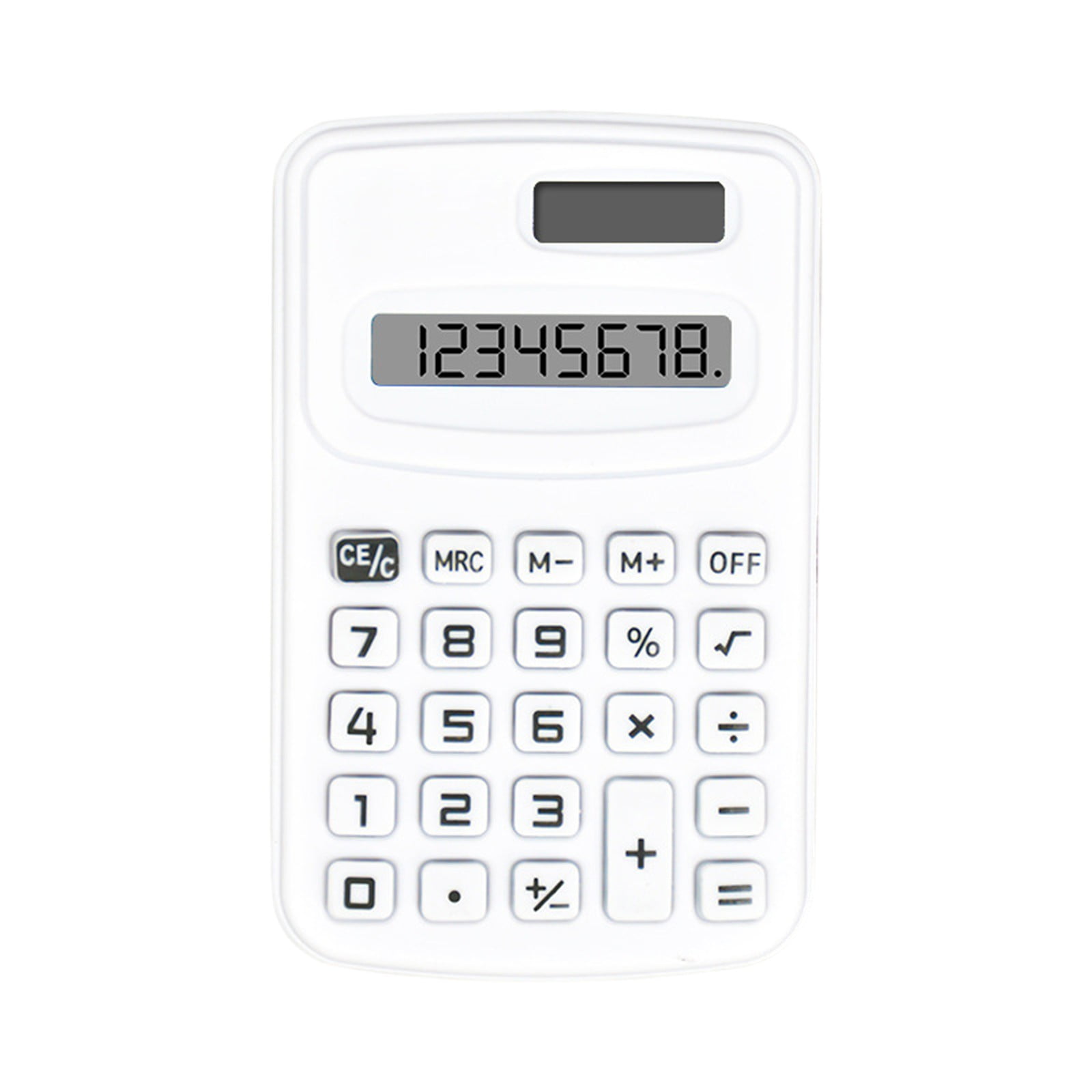 Portable 4-Function Calculator for Students & Kids - Solar/Battery ...