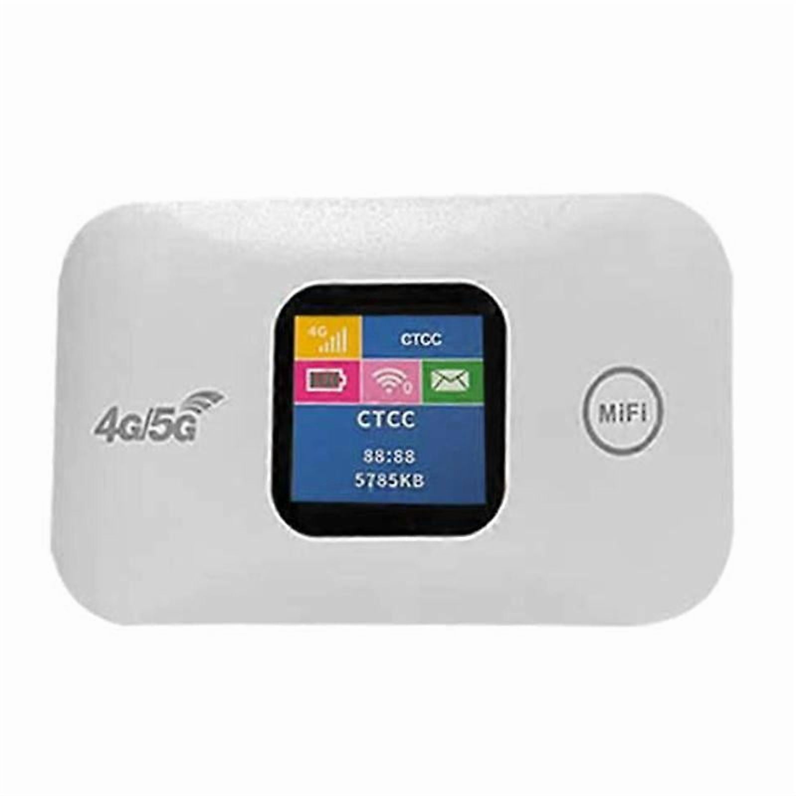 Portable 4G WiFi Router with Sim Card Slot Support 10 Users - Walmart.com