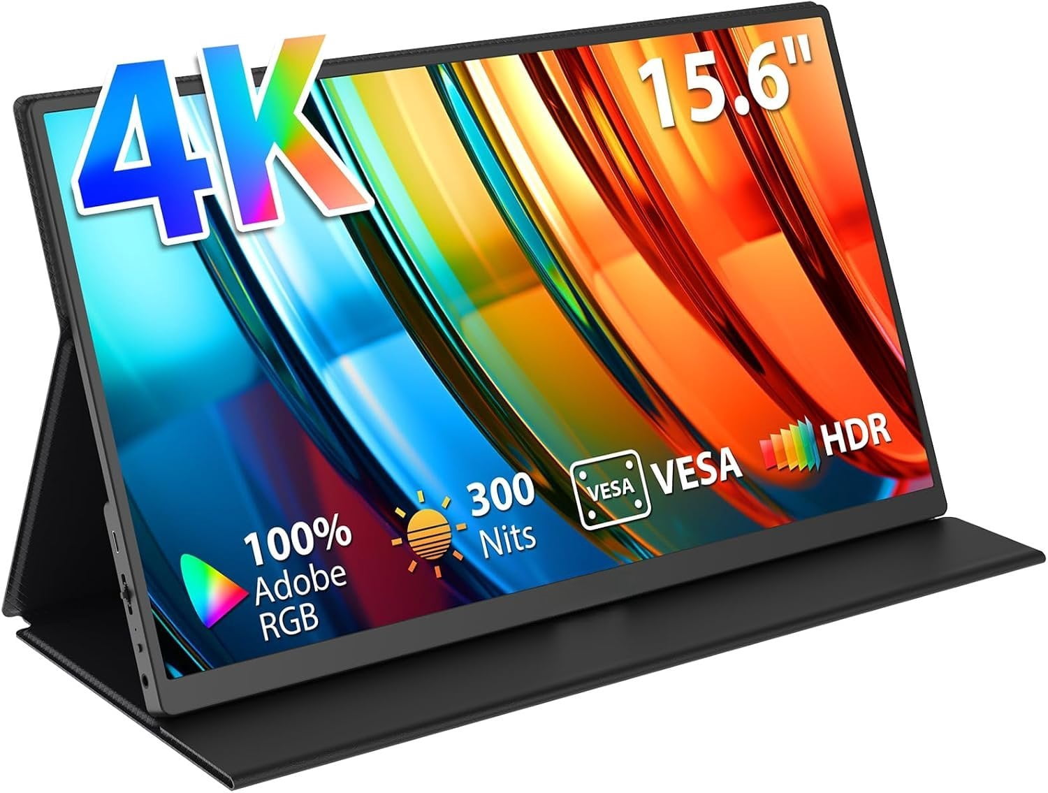 Portable 4K, 15.6'' 3840x2160 UHD -C Laptop , HDR FreeSync External ...