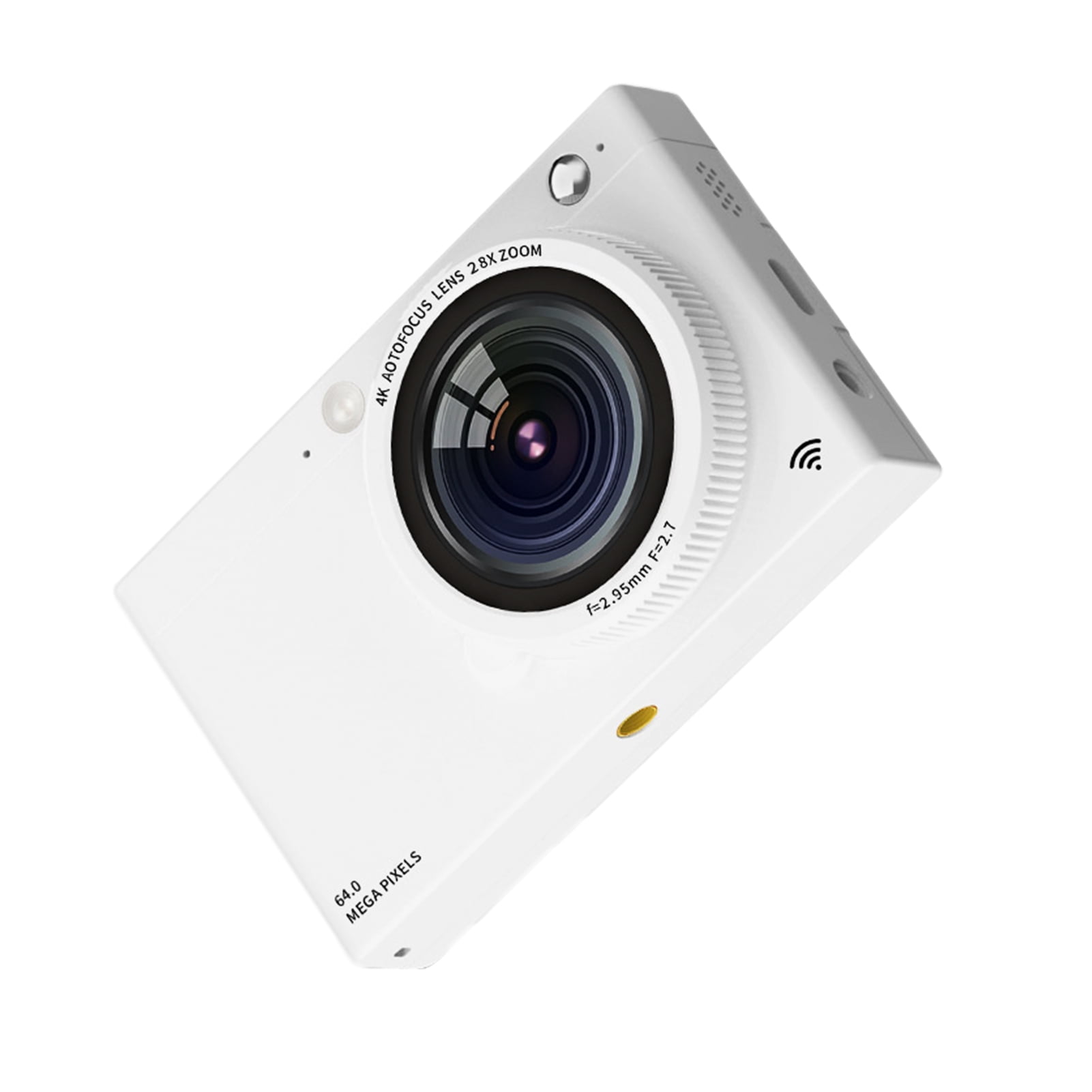 For Portable 4K CCD Digital Camera WiFi Digital Video Camera 64MP 2.83 ...