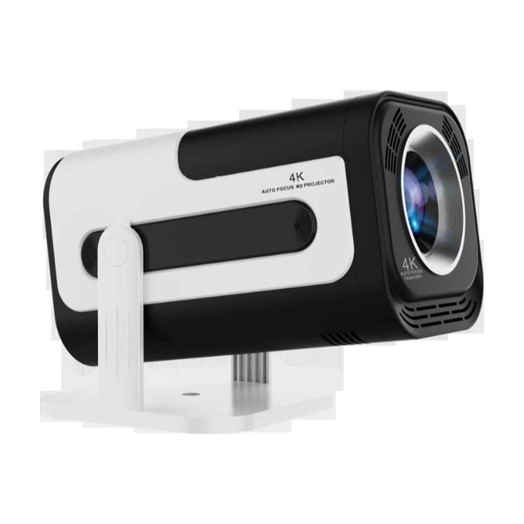Portable 4K Rotable Projector with for Android 11, WiFi 6 & wireless 5. ...
