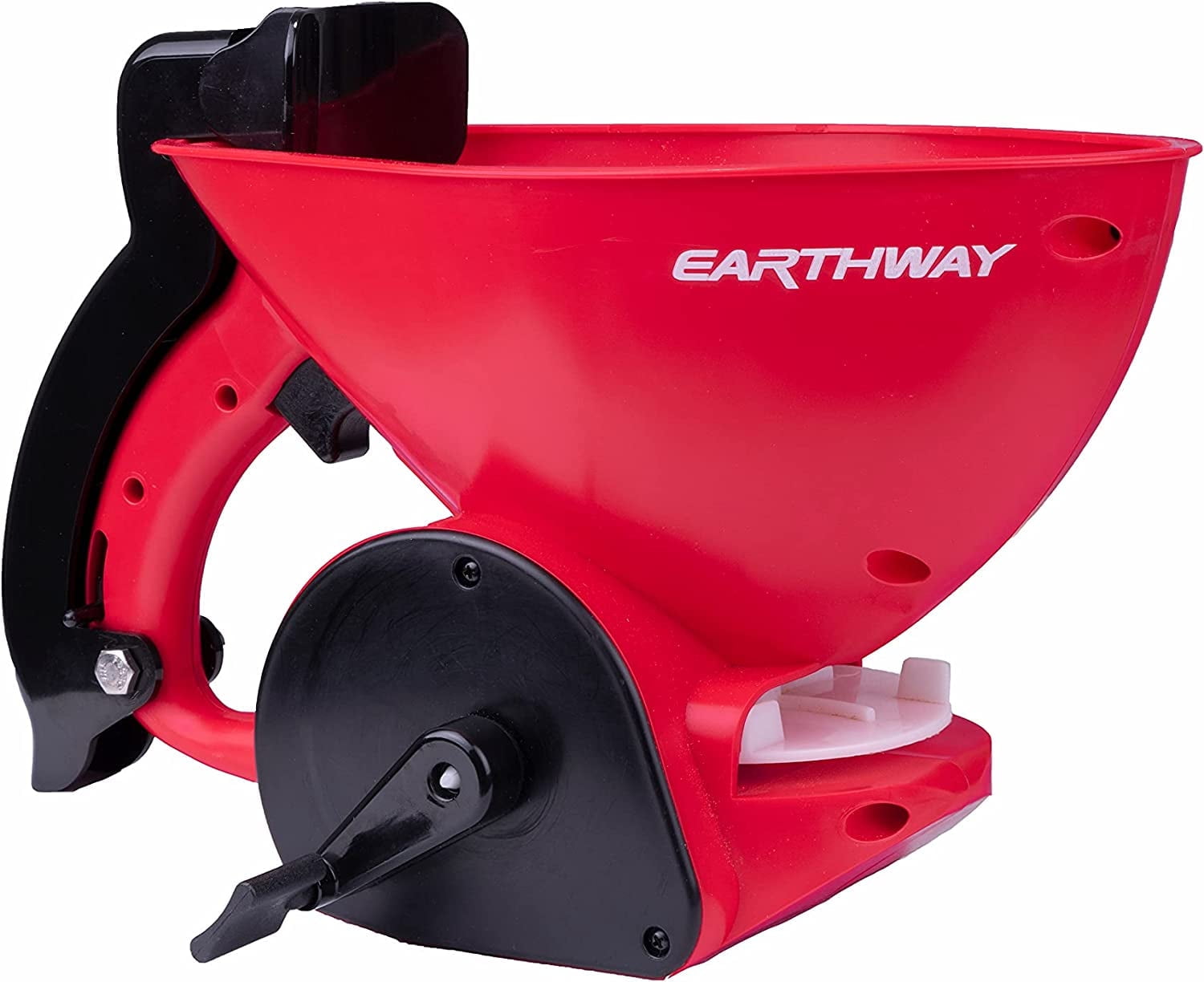 Portable 4lb Fertilizer Hand Spreader with Arm Rest EarthWay 16014 ...