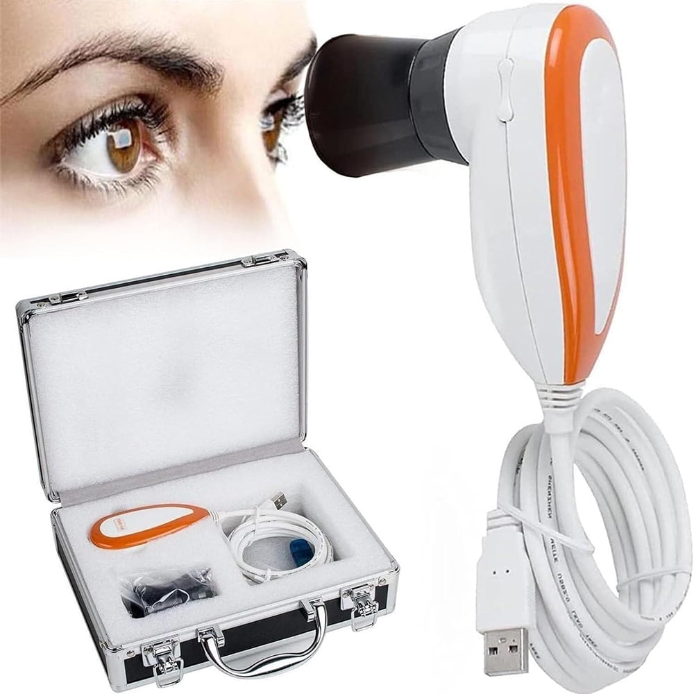 Portable 5.0mp Skin Scanner USB DigitaI Iris Iriscope Analyzer Machine (English Version ...