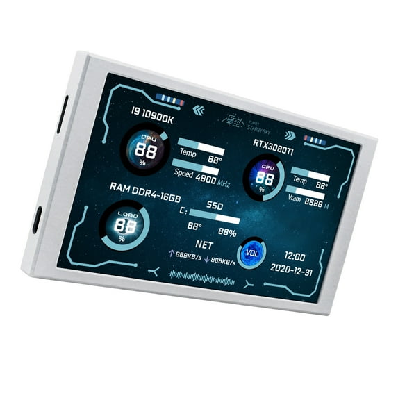 Portable 5.2inch Extended Monitor Secondary Screen Monitor Display ...