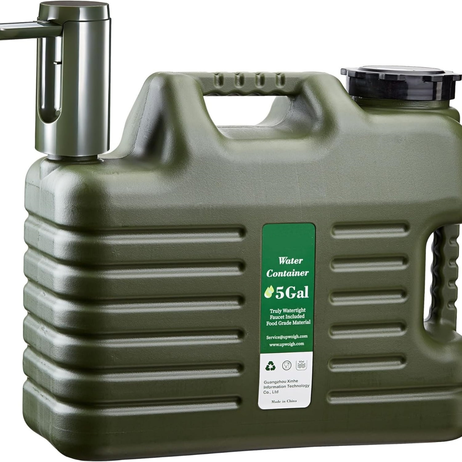 "Portable 5 Gallon Water Jug with Automatic Touch Control Pump,Truly No ...
