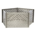 Portable 5 Panel Interlocking Stainless Steel Fire Pit - Walmart.com
