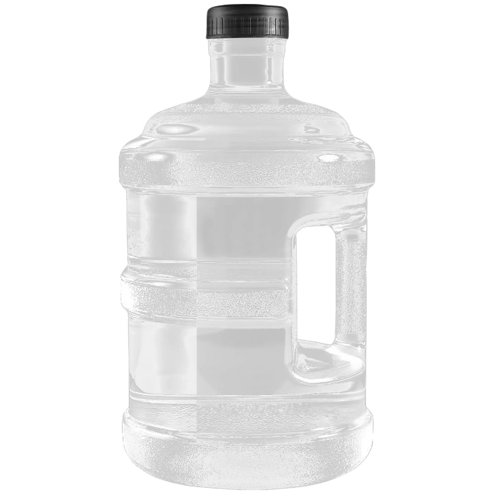 Portable Water Jug for Storage Made of Strong Plastic Transparent and ...