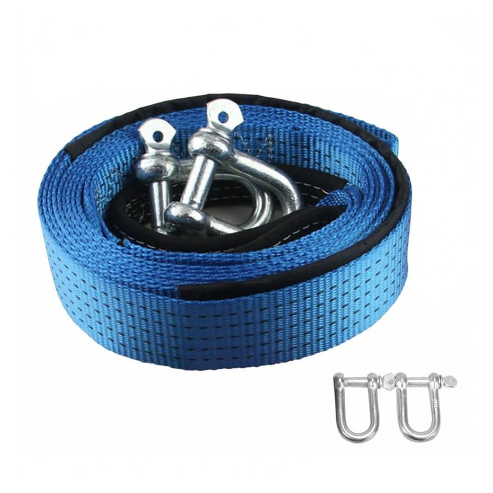 Portable 5M Premium Fine Nylon Tow Recovery Belt 8 Tons Tow Belt For ...