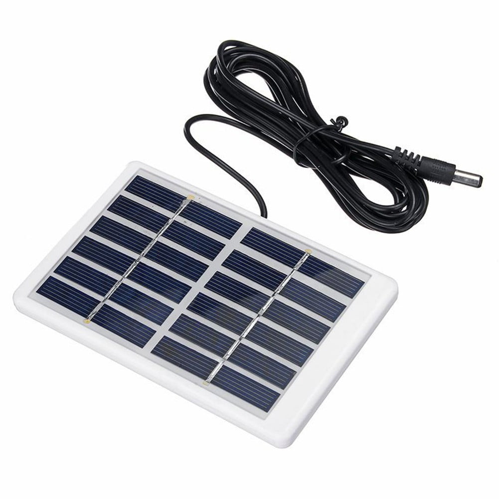 Portable 5W 6V Polycrystalline Solar Panel With Plastic Frame And Dc ...