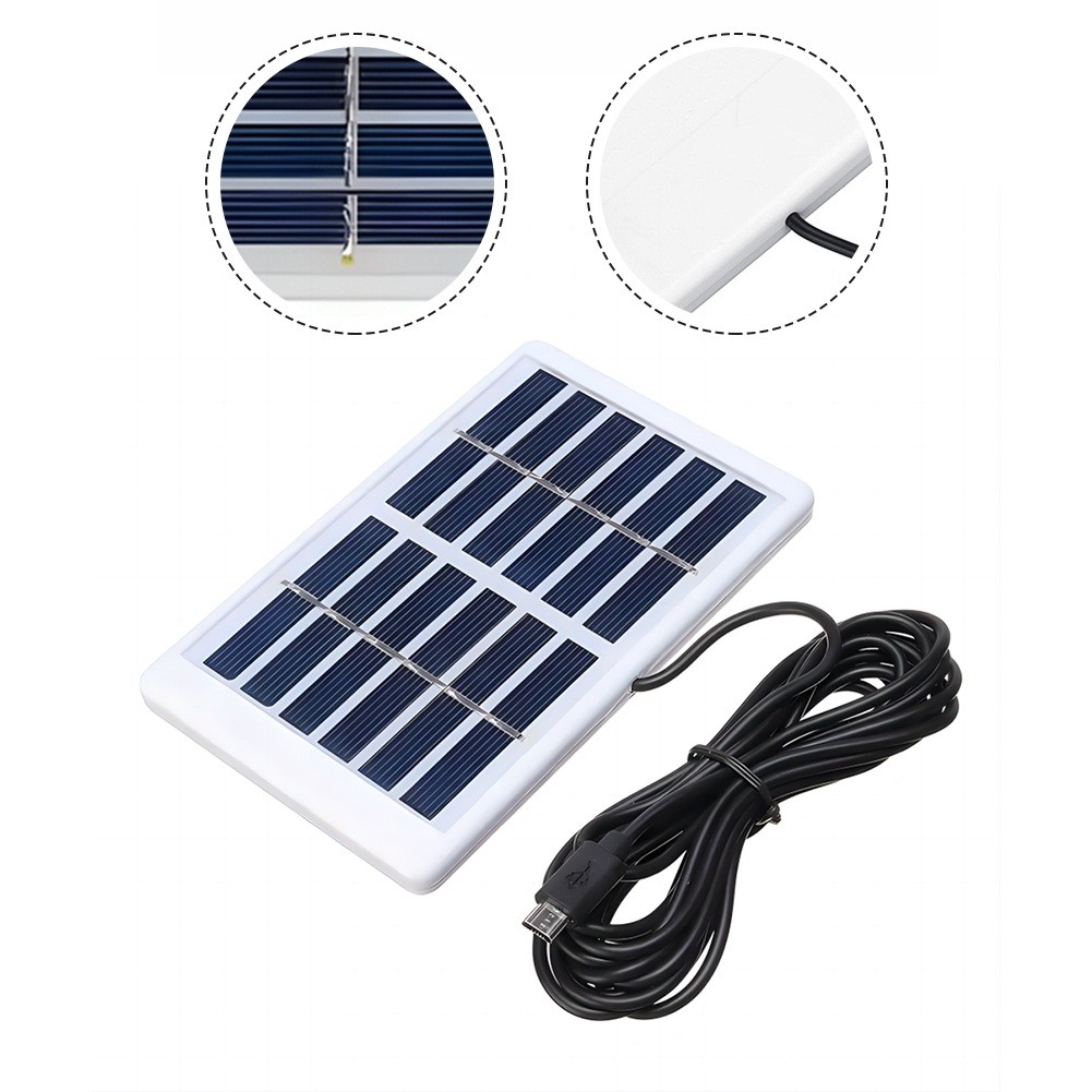 Portable 5W 6V Polycrystalline Solar Panel with Plastic Frame and Dc ...