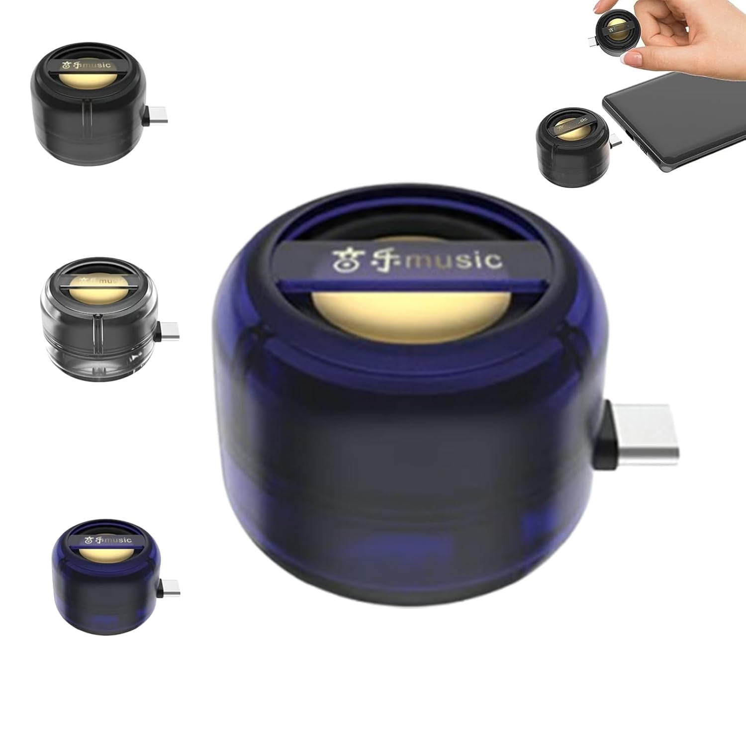 Portable 5X Speaker Amplifier–Plug & Play for Music/Calls, 100W Plug ...