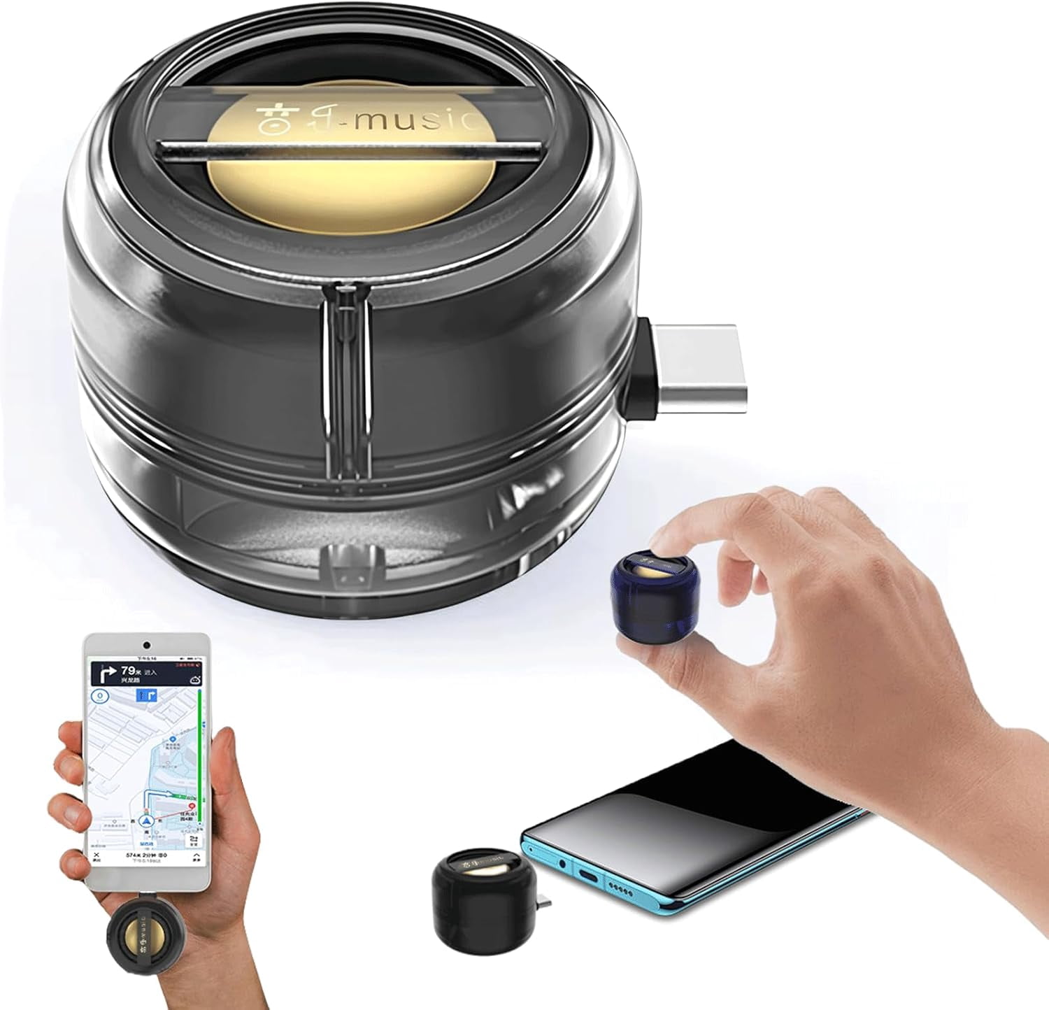 Portable 5X Speaker Amplifier–Plug & Play for Music/Calls, 2025 New ...