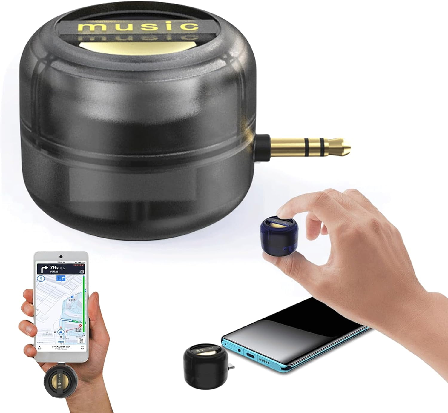 Portable 5X Speaker Amplifier–Plug & Play for Music/Calls, 2025 New ...