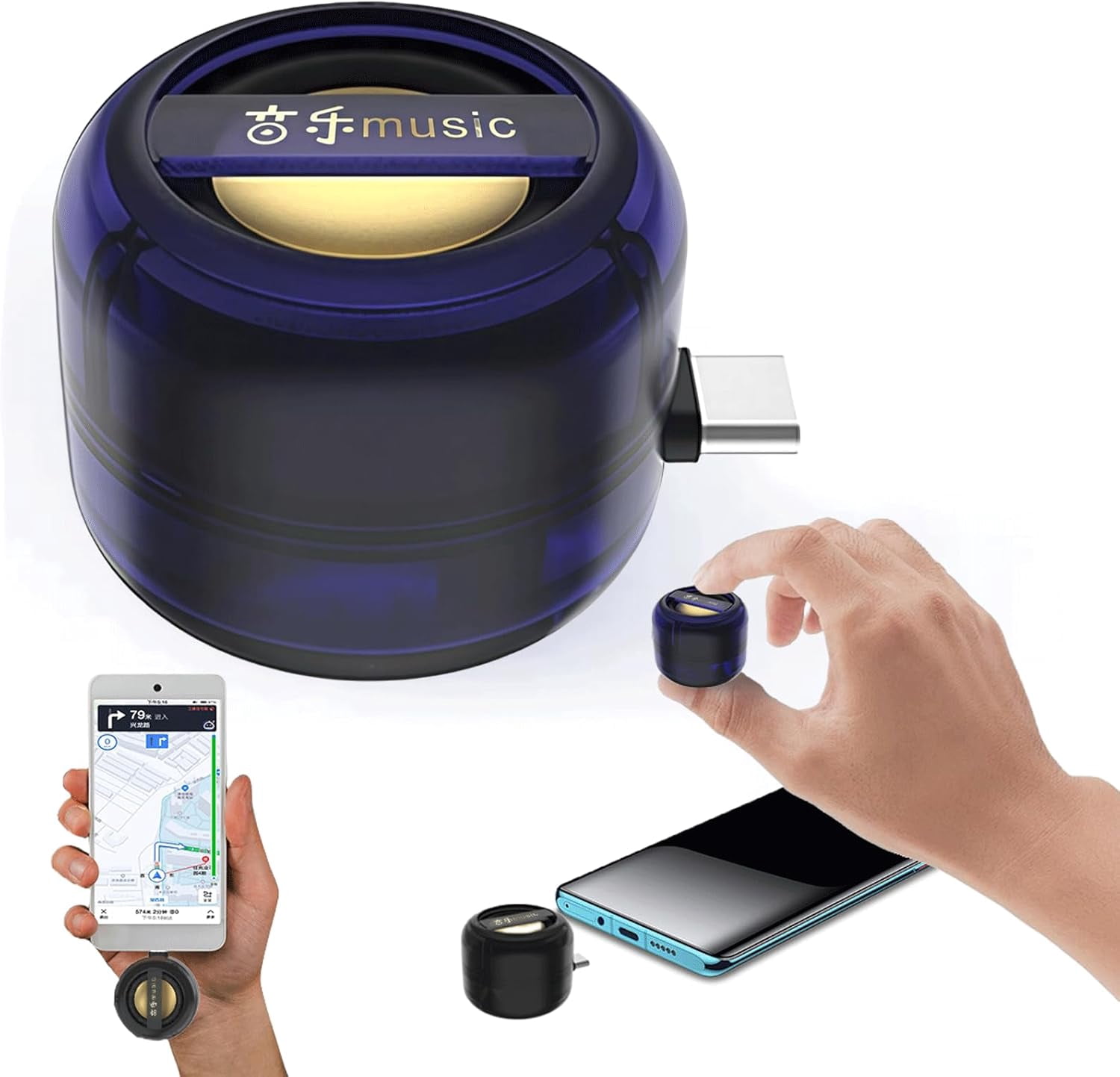 Portable 5X Speaker Amplifier–Plug & Play for Music/Calls, 2025 New ...