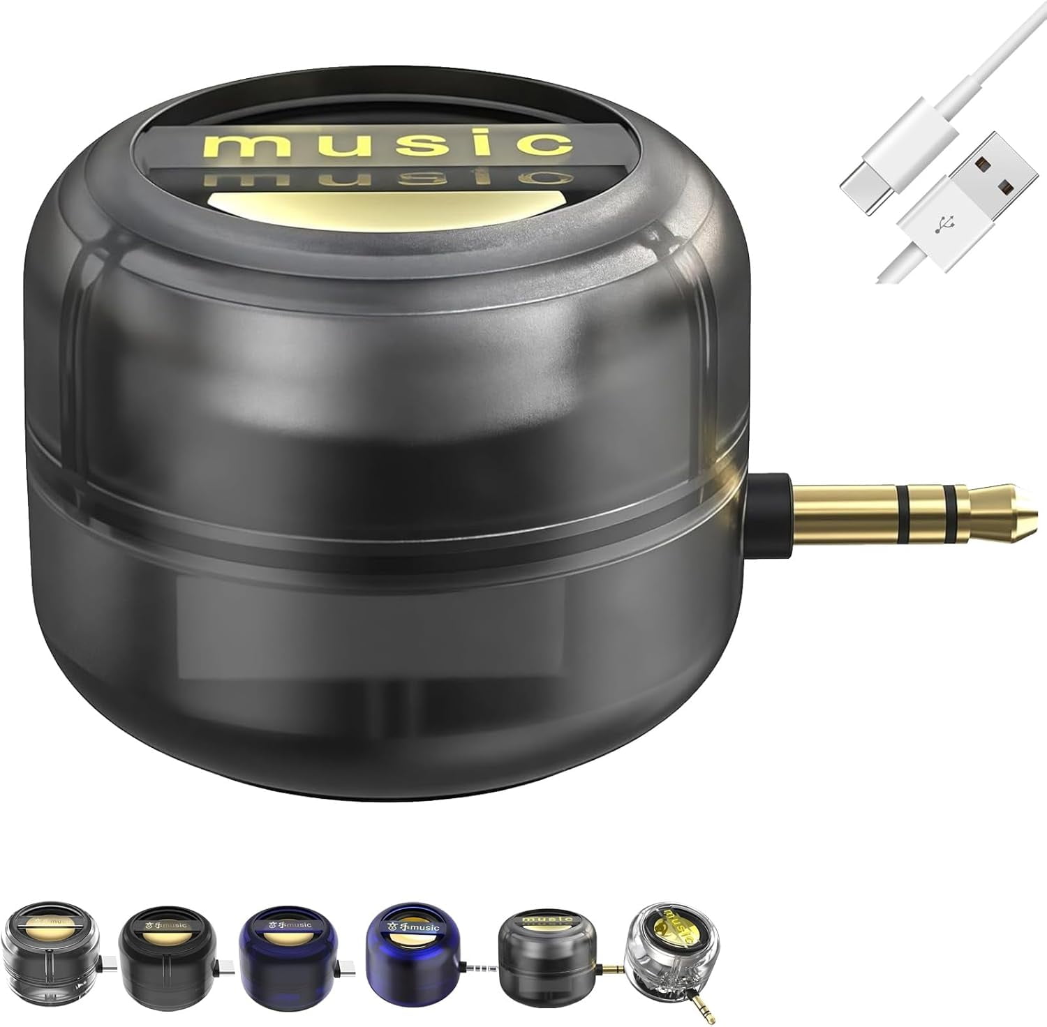 Portable 5X Speaker Amplifier–Plug & Play for Music/Calls, Ultra ...