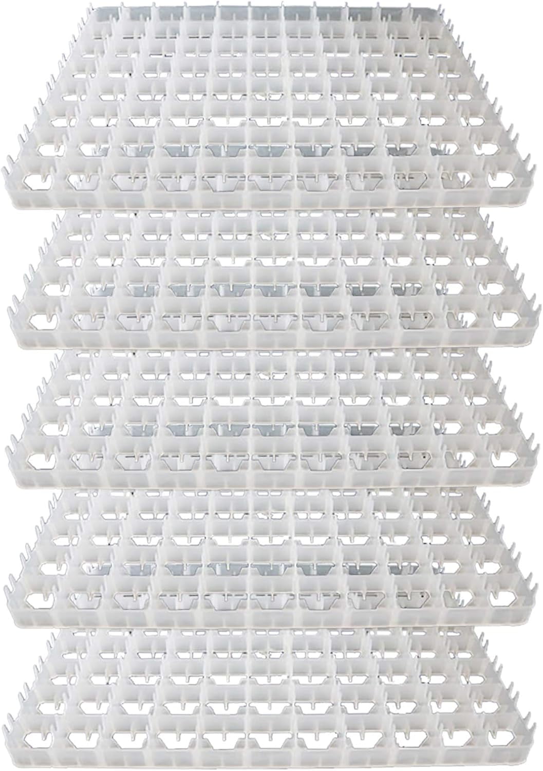 Portable 5pcs 88 Eggs Incubator Tray, Chicken Duck Tray Egg Hatcher ...