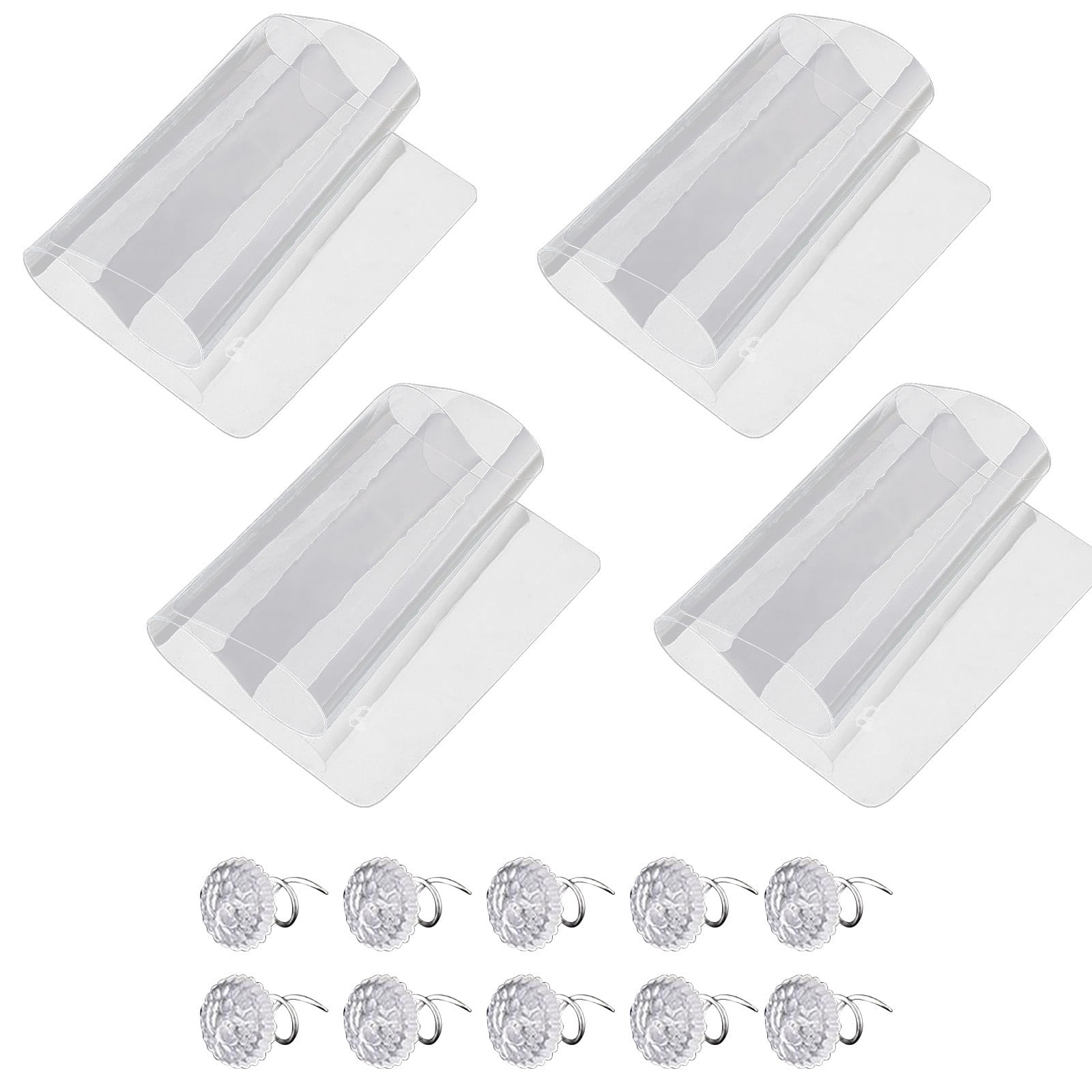 Portable 6 Eggs Plastic Container, Folding Storage Box, Handle Case ...