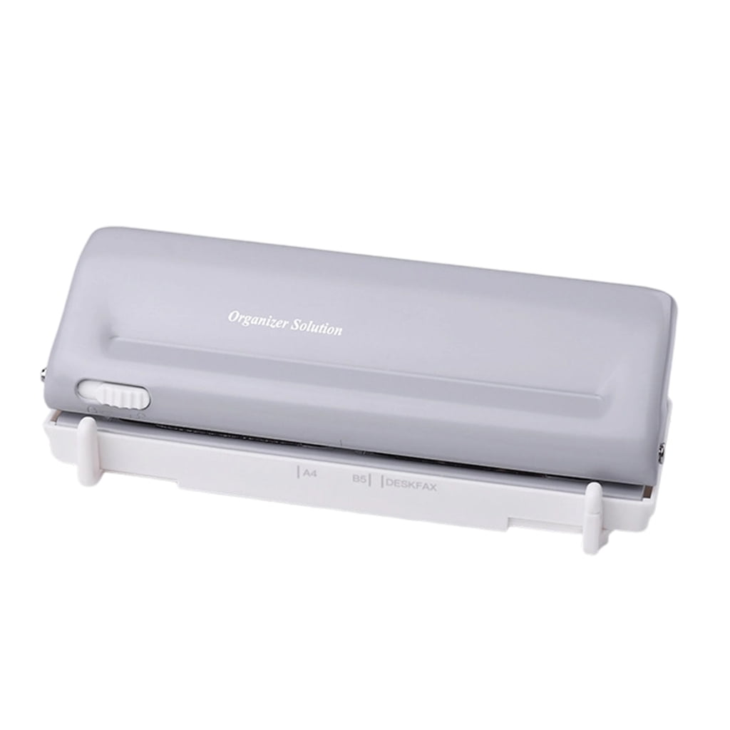 Portable 6-Hole Puncher 9 Hole Paper Puncher Hand Account Hole Punch 10 ...