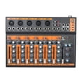 Portable 7-Channel Mic Line Mixer Mixing Console 3-band EQ USB ...