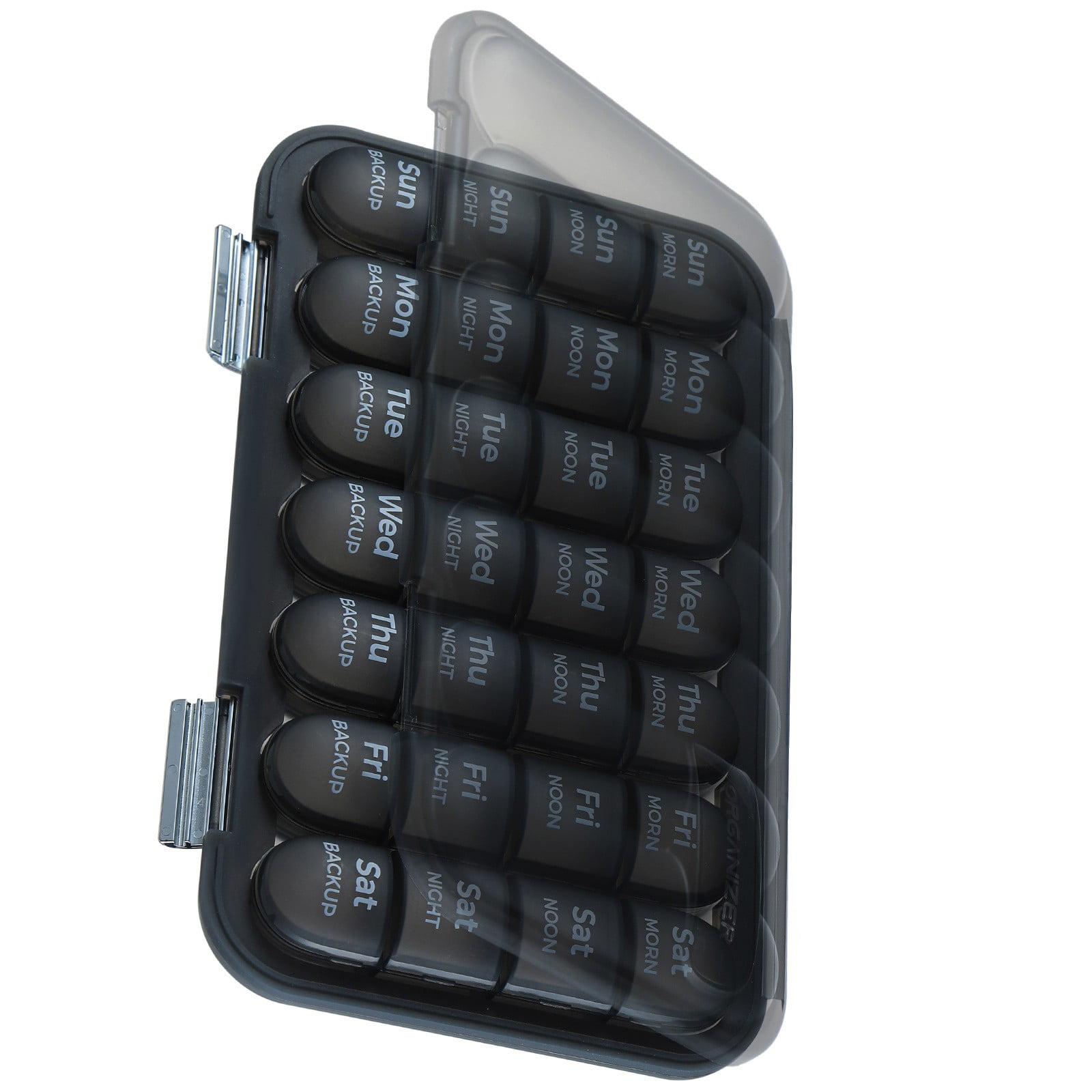 Portable 7 Day Case Moistureproof Compact Medication Box Daily Storage ...