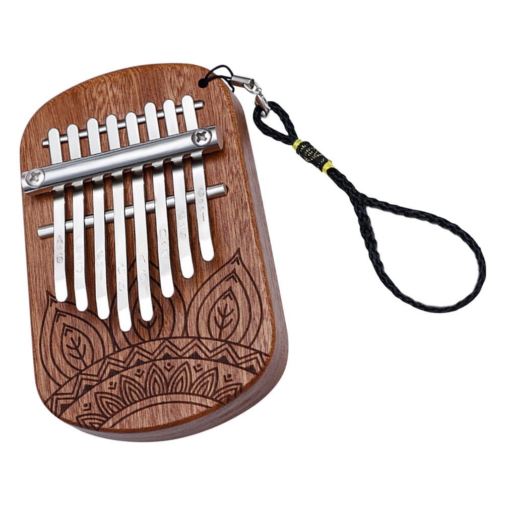 Portable 8-Keys Wooden Kalimba Thumb Piano Beginner Finger Kalimba ...